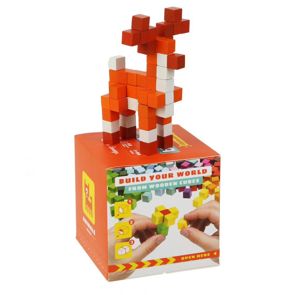 Wooden mosaics 3D construction set Cubika World "Surprise" Recommended ...