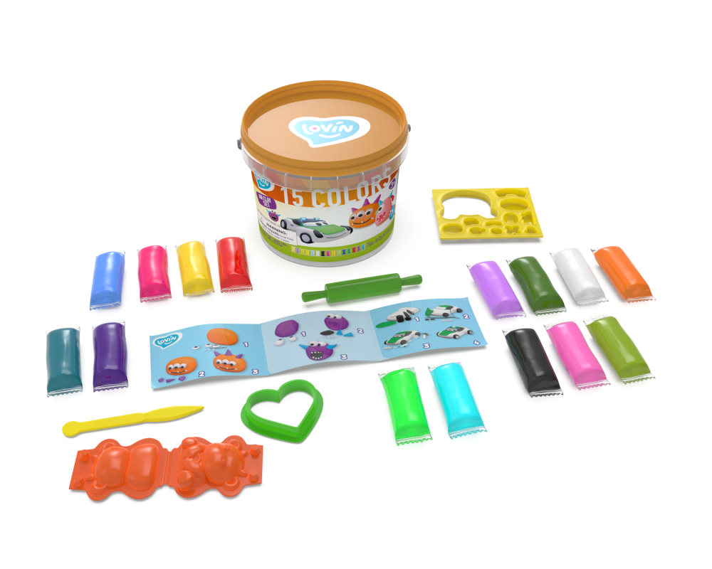 Creative set Modelling clay (Light jumping) set - Monsters Recommended ...