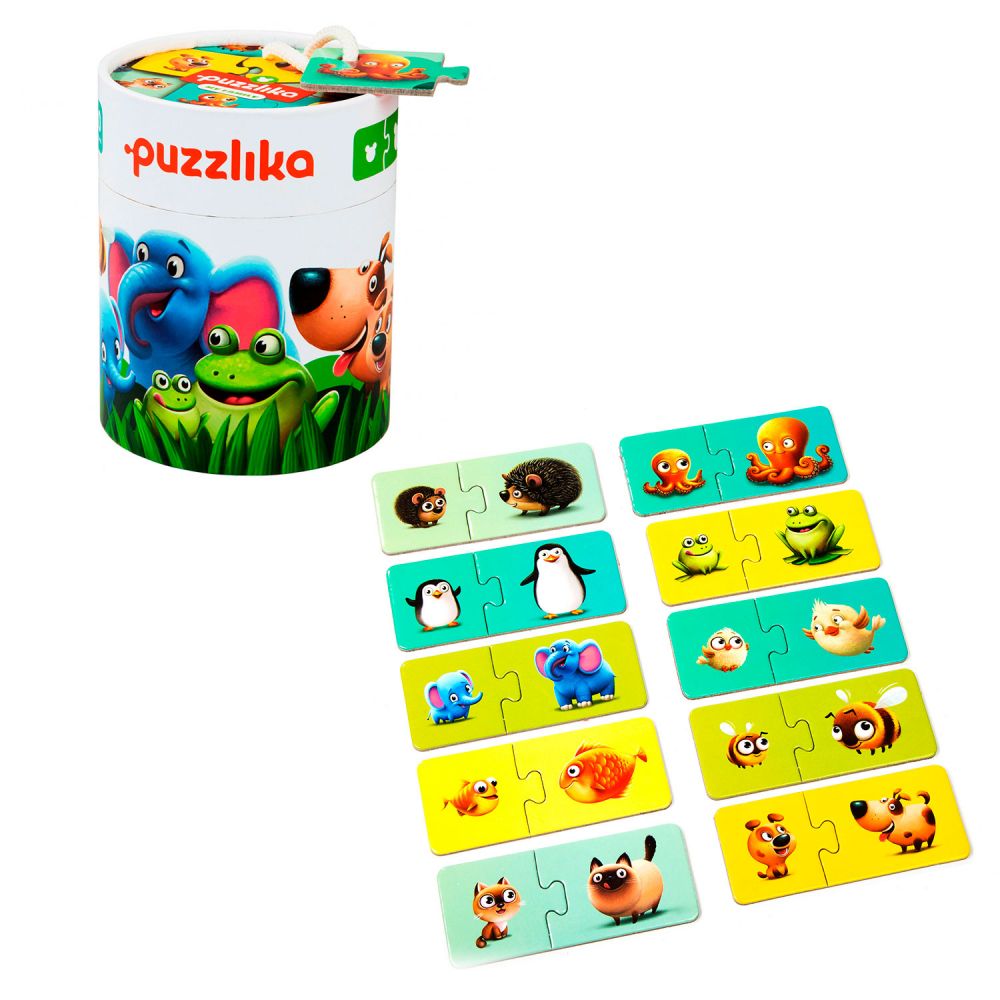 Educational puzzle My Family Recommended age 2 years + For boys For girls